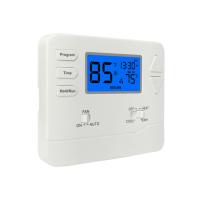 China Riseem 1 Amp Per Terminal Load Rating Heat Pump Thermostat for System Operation in Conventional Or Heat Pump Applications for sale