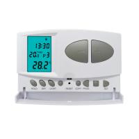 China Smart Household LCD Display Water / Floor Heating System Wired Room Thermostat for sale