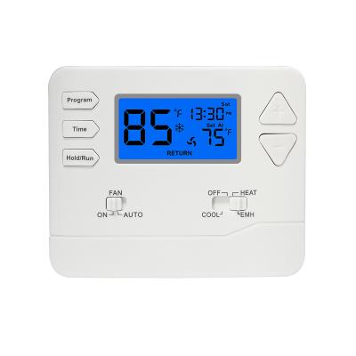 China Riseem Dependable Operation Air Source Heat Pump Thermostat with Internal NTC Sensor in HEAT Mode for sale