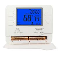 China Heagstat User-Friendly Heat Pump 2 Heat 1 Cool Thermostat for OFF System Operation Mode in White without Remote Control for sale