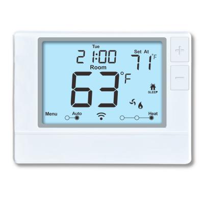 China Coiiwsei 24V 1 Heat 1 Cool Thermostat Non Programmable With HEAT System Operation Mode for sale