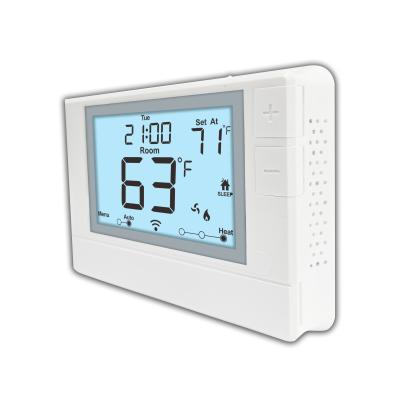China Coiiwsei Non Programmable Simple Thermostat with NTC Sensor and Blue Backlight for Precise Temperature Control for sale