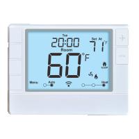 China Coiiwsei Air Conditioner Heat Pump Wired Room Thermostat with 7 Day Programming 1H/1C Heat Pump W/o Auxiliary Or Emergency Heat for sale