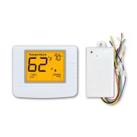 China 2*AAA Battery Powered Wireless RF WIFI PTAC Thermostat for Conventional Or Heat Pump Temperature Control for sale