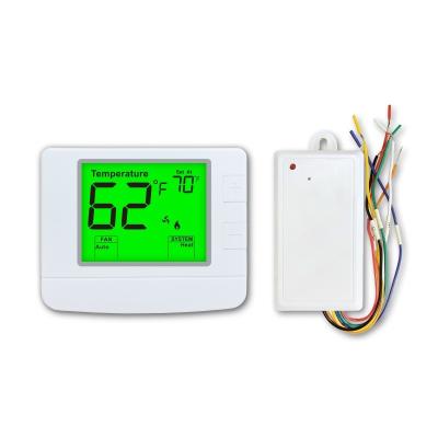 China Non-programmable Wireless Room Thermostat with Wi-Fi 2.4GHZ Smart Life Works With Alexa Material Anti-flammable PC ABS for sale