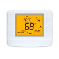 China Customizable Temperature Adjustable 24V 7 Day Programmable Thermostat  for Wall or Junction Box Mounting Convenience for sale