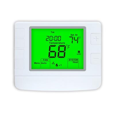 China HEAT System Operation 7 Day Programmable Thermostat with Large LCD Display and User-Friendly Programming for sale