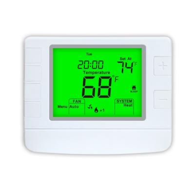 China 5.58 Sq.in. Display Size Heat Pump Thermostat STN1320 for Enhanced Heating and Cooling Efficiency for sale