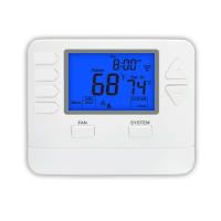 China Riseem 2H/2C Heat Pump 7 Day Programmable Thermostat with Physical Dimensions 4.72