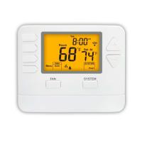China Riseem Large LCD Display Adjustable Thermostat WIFI TUYA Smart Control Made of ABS Material for sale