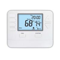 China Optimal Temperature Control Heat Pump Thermostat 7 Day Programming Internal NTC Sensor for sale