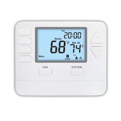 China Optimal Temperature Control Heat Pump Thermostat 7 Day Programming Internal NTC Sensor for sale
