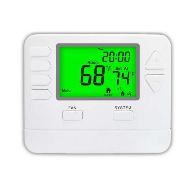 China 7 Day Programming Heat Pump WIFI TUYA Thermostat 1 Amp Load Rating Wi-Fi Enabled 5.0GHZ Smart Life for Your Home Works With Alexa for sale
