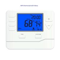 China Riseem 7 Day Programming Air Source Heat Pump Smart Thermostat W2 Terminal Designations for Optimal Comfort and Energy Savings for sale