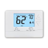 China Riseem Non-Programmable Adjustable 1 Heat 1 Cool Thermostat For 1H/1C Heat Pump Without Auxiliary Or Emergency Heat for sale