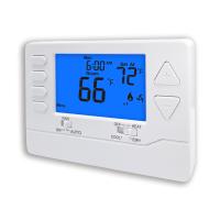 China Riseem Mounts On Wall Or Junction Box Heat Pump Thermostat W/E Terminal Designations Temperature Ranges 32°F 99°F 0°C 40°C for sale