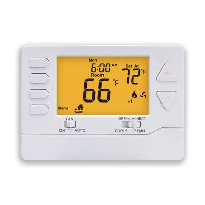 China Customizable 7 Day Programmable Thermostat Mounts On Wall Or Junction Box for Personalized Programming for sale