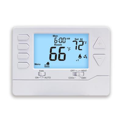 China Riseem Conventional or Heat Pump 7 Day Programmable Thermostat has You Covered for Optimal Temperature Control for sale