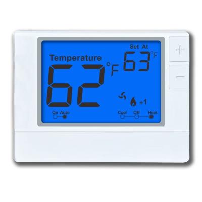 China Riseem Conventional Wired Room Thermostat 2H/2C Stages for HVAC System Temperature Management for sale