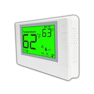 China Riseem Air Conditioner Heat Pump Wired Non Programmable Thermostat with Temperature Ranges of 32°F 99°F 0°C 40°C for sale