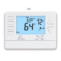 China Riseem 1.5 Amp Load Rating 24V HVAC Heat Pump Thermostat White Large 5.65 Sq.in. Display Size for Maximum Efficiency for sale