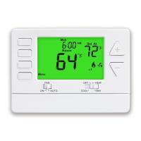 China Riseem 24V Non-programmable Commercial Heat Pump Thermostats in White for Large Buildings for sale