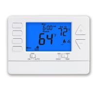 China Riseem Convenient 7 Day Programmable Thermostat Fan Operation Mode ON for Conventional Or Heat Pump Save on Energy Costs for sale