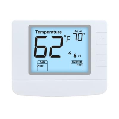 China Riseem Temperature Control Ranges 41°F 90°F 5°C 32°C Non-programmable 2H 2C Room Thermostat for Home for sale