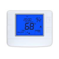 China Riseem 24V HVAC Temperature Control Simplified 7 Day Programmable Thermostat for Conventional Applications for sale