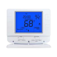 China Riseem Non-programmable 24V 1 Heat 1 Cool Thermostat Temperature Controller for Conventional Applications for sale