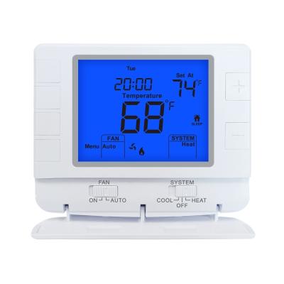 China Riseem Non-programmable 24V 1 Heat 1 Cool Thermostat Temperature Controller for Conventional Applications for sale