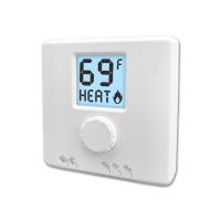 China Riseem 24V Non-programmable Simple Adjustable HVAC 1 Heat 1 Cool Thermostat Energy-saving and Convenient Cooking with 2*AA Alkaline Batteries for sale