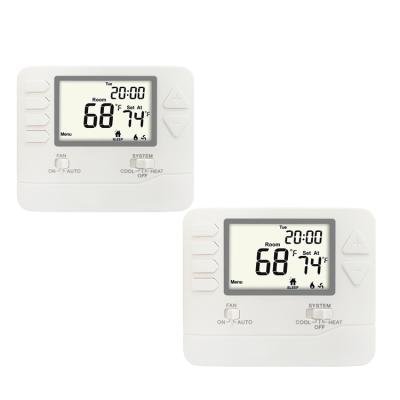 China 24V Stages H C Heat Pump 1H 1C Heat Pump W O Auxiliary Or Emergency Heat Electronic Room Thermostat Terminal Designations G Application Type Conventional for sale