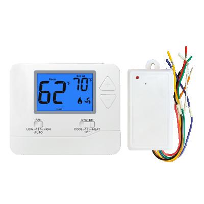 China Riseem Low Fan Operation Mode Non-programmable PTAC Thermostat Style 1H1C Practical Thermostat Solution for Industrial and Commercial for sale