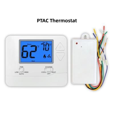 China Riseem 24V RF PTAC Thermostat Wireless PTAC Thermostat 2H1C Heat Pump Designed for Accurate Climate Control in PTAC HVAC Systems for sale