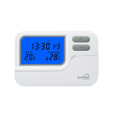 China Green Backlight Digital Room 7 Day Programmable Thermostats 230V User Friendly Digital Temperature Controllers Designed for Climate Control for sale