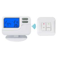 China 230V RF Thermostat Programmable Thermostat Durable Anti-flammable PC ABS Housing Designed for HVAC System Integration for sale