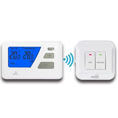 China Load Rating 6 2A Wireless PTAC Thermostat Incorporating Receiver 230VAC 50HZ Optimized for Commercial HVAC Applications for sale
