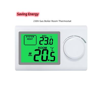 China Display Temperature Range 0°C to 40°C in 0.1°C Increments Digital Room Non-programmable Thermostats Offering Standby Current Lighting Current Maximum 5.5mA Suitable for HVAC Automation for sale