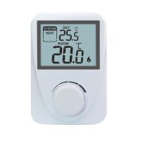China Display Temperature Range 3°C to 37°C Digital Room Boiler Thermostats White Color Compact Size Temperature Management Solutions for sale