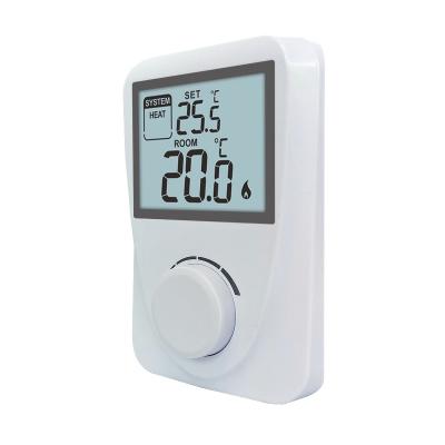 China Display Temperature Range 3°C to 37°C in 0.1°C Increments Boiler Room Thermostat with Temperature Control and Adjustable Temperature Range 5°C to 35°C in 0.5°C Increments for sale