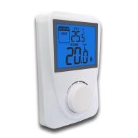 China NTC Sensor Type Hot Air Boiler Thermostat Featuring Display Temperature Range 3°C to 37°C in 0.1°C Increments for Accurate Temperature Regulation for sale