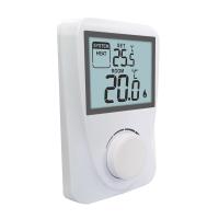 China Load Rating 6 2A Boiler Room Thermostat Switchable Voltage 250 V AC 50 Hz Display Temperature Range 3°C 37°C in 0.1°C Increments for sale