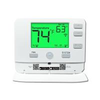 China Power supply 50 60Hz Receiver 18 30 VAC NEC Class II HVAC PTAC RF Thermostat Wireless Operating Frequency 915MHZ Mounts On Wall Or Junction Box for sale