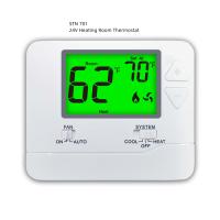 China Stages H C Conventional 1 Heat 1 Cool Non Programmable Thermostat Temperature Control Ranges 41°F to 90°F Designed for Conventional HVAC for sale