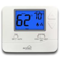 China Temperature Control Ranges 41°F To 90°F Non Programmable 1 Heat 1 Cool Thermostat Single Stage 1H 1C for Home Air conditioner for sale