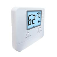 China Blue Backlight Adjustable 1 heat 1 cool Simple Thermostat Temperature Control Ranges 41°F To 90°F Designed for sale