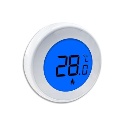 China Temperature measurement accuracy ±1°C at 20°C Boiler Temperature Control Non-programamble Thermostat offering orange blue green backlight color options for thermal process control for sale