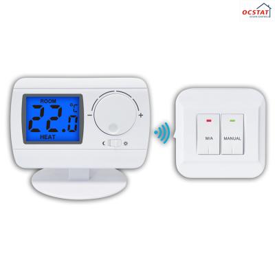 China 230V Non Programmable RF Room Heating Thermostat Including 2 AA Size Battery Supply Designed to Deliver Accurate Temperature Settings for sale