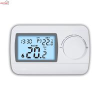 China 230V 7 Day Boiler Room wired Thermostat Providing Accurate Temperature Monitoring And Control To Support Boiler Room Heating And Energy Savings for sale